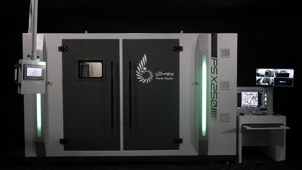 Digital industrial radiography device - پرتوسازان سلامت